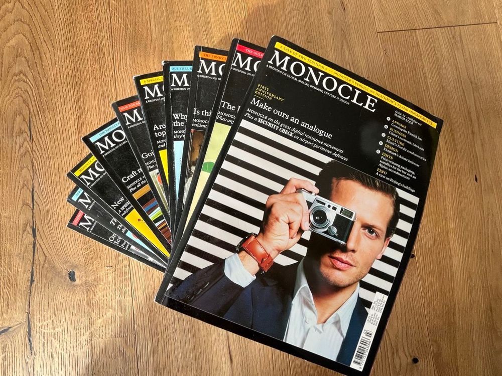 Monocle Magazine Collection Vol. 2 Issue 11-19 + Extras (Gebraucht) in Malans GR für CHF 1 – mit ...