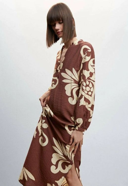 MANGO Maxikleid Kleid Midikleid Viskose Boho Gr. 38-40 NEU | Kaufen auf Ricardo