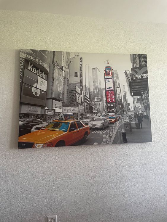 Grosses New York Bild 140x100cm (Gebraucht) in Schafisheim für CHF 5 ...