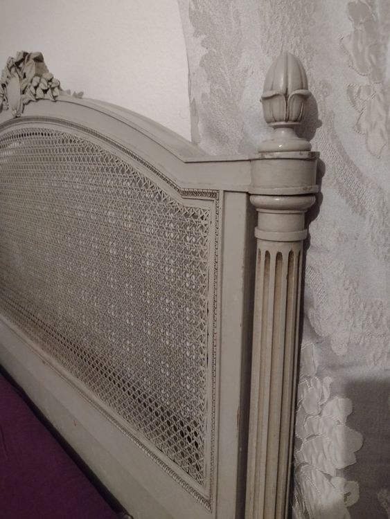 Louis XVI. Seize Stil Bett antik Holz shabby Landhaus | Kaufen auf Ricardo