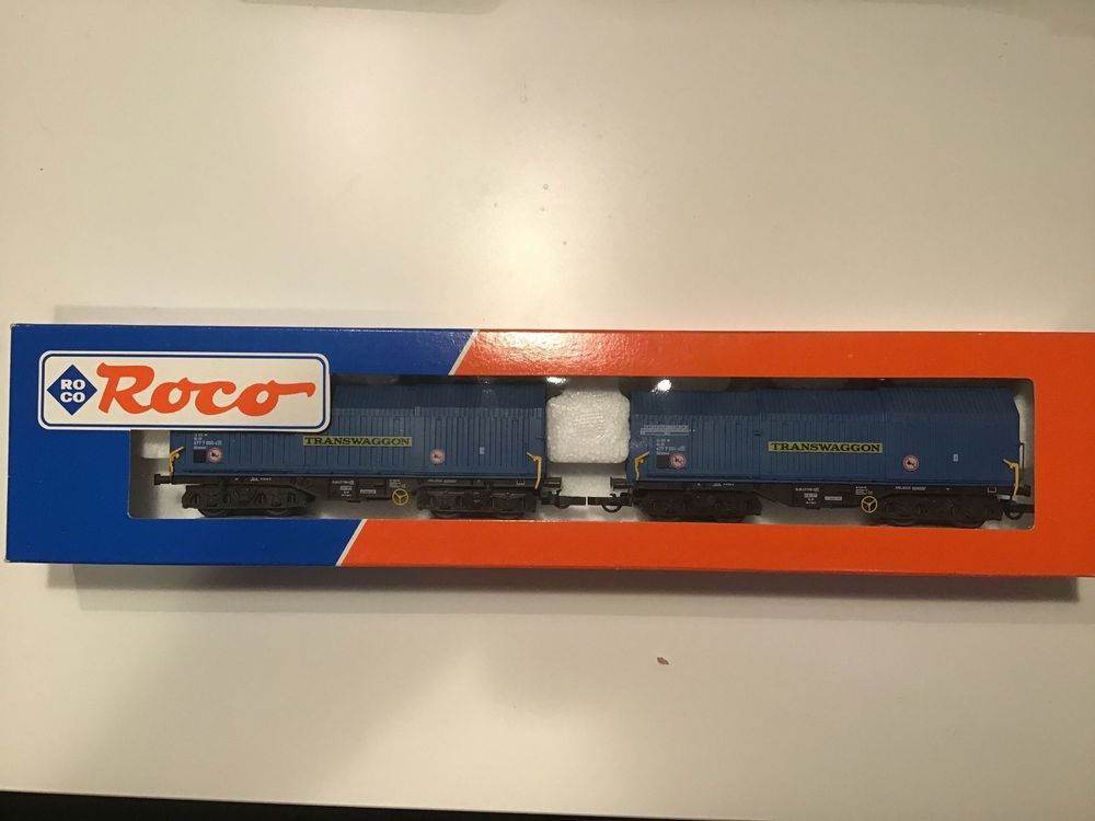 Roco 44076 Set DB Shimmns Transwaggon (Gebraucht) in Rudolfstetten für ...