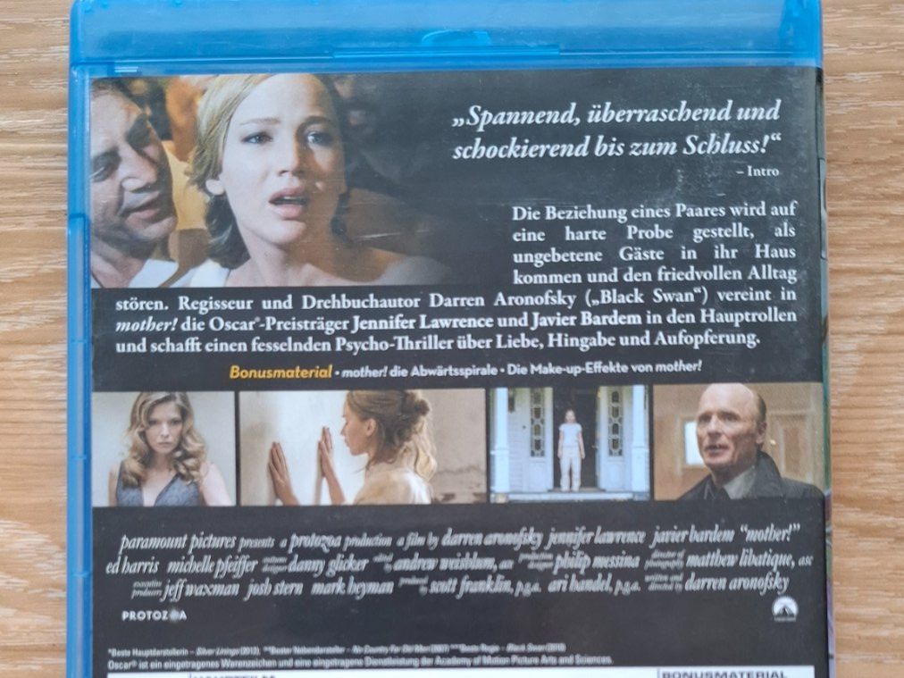 Blu-Ray-Disc: mother! - Darren Aronofsky - Psycho-Drama (Gebraucht) in ...