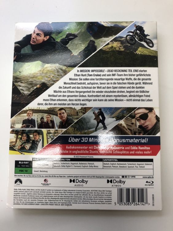 Mission: Impossible Dead Reckoning Teil 1 Blu-Ray | Kaufen auf Ricardo