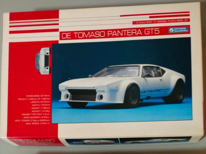 De Tomaso Pantera GT 1/24 Gunze Sangyo Bausatz Selten!! (Neu und originalverpackt) in Schlatt ZH ...