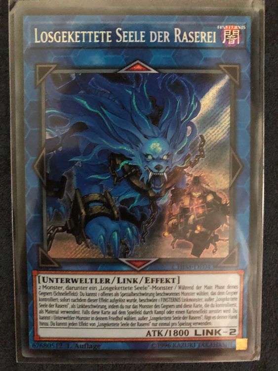 Losgekettete Seele Der Raserei CHIM-DE043 Secret-Rare | Kaufen auf Ricardo