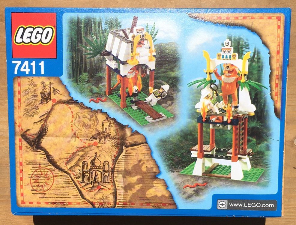 LEGO 7411 Adventurers Orient Expedition Tygurah's Roar Neu (Neu und ...