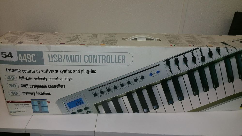 Keyboard midi Evolution MK 449C (Gebraucht) in Worb für CHF 8 – mit ...