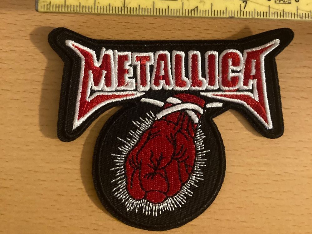 Metallica Patch Sticker Aufnäher Metal Rock Band 10 (Neu (gemäss ...
