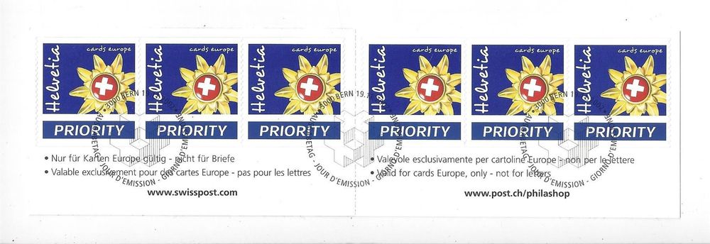 2002 Markenheft 0-109 (Gruss aus der Schweiz) ERSTTAG LUXUS | Kaufen auf Ricardo