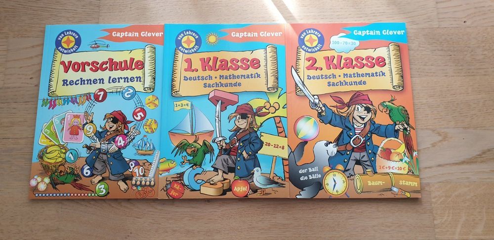 CAPTAIN CLEVER .VORSCHULE / 1KLASSE / 2KLASSE- | Kaufen auf Ricardo