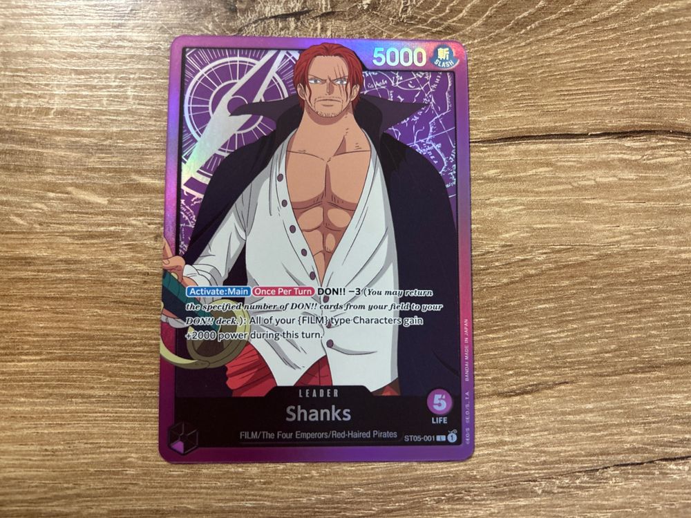 Shanks One Piece Film | Kaufen auf Ricardo