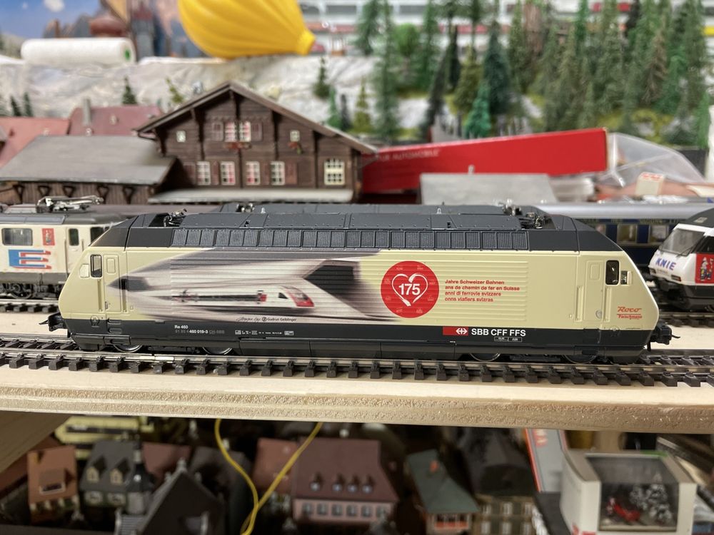 Roco Re 460 175 Jahre Eisenbahn in der Schweiz (Neu (gemäss ...