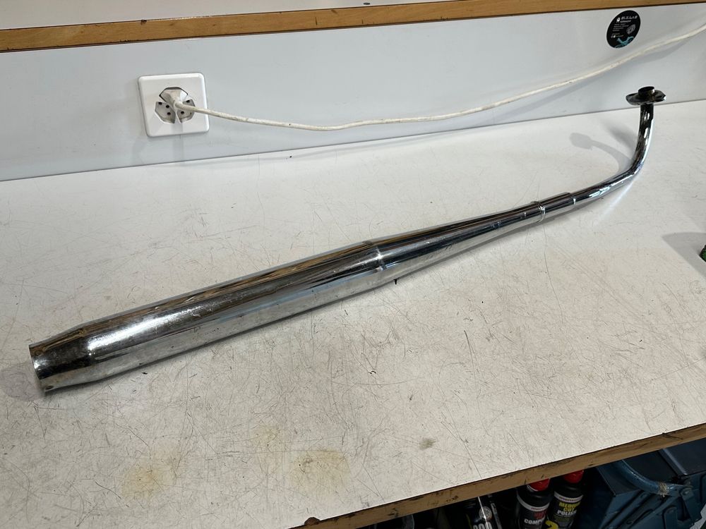 Auspuff Hercules CH95 original mit Gravur! (Gebraucht) in Bolken für ...
