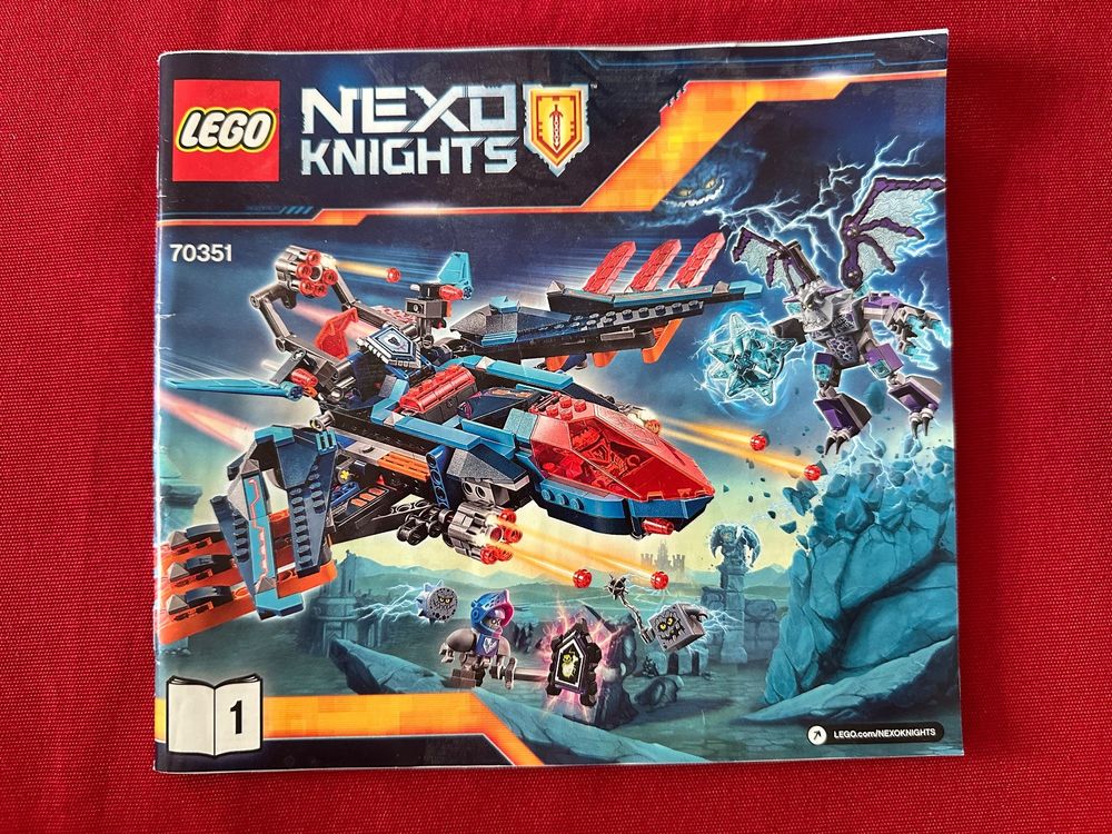 Lego Nexo Knight 70351 Clay‘s Falcon Fighters Blaster | Kaufen auf Ricardo