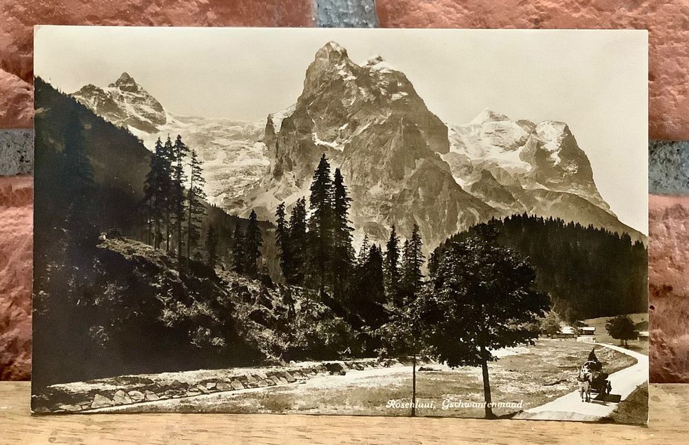 Alte Foto AK - ROSENLAUI mit Kutsche - Berner Oberland (Gebraucht) in Root für CHF 1 – mit ...