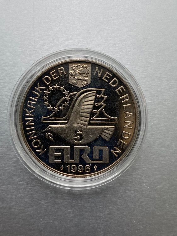 Niederlande 5 Euro 1996 Constantjn Huygens (Gebraucht) in Canobbio für ...