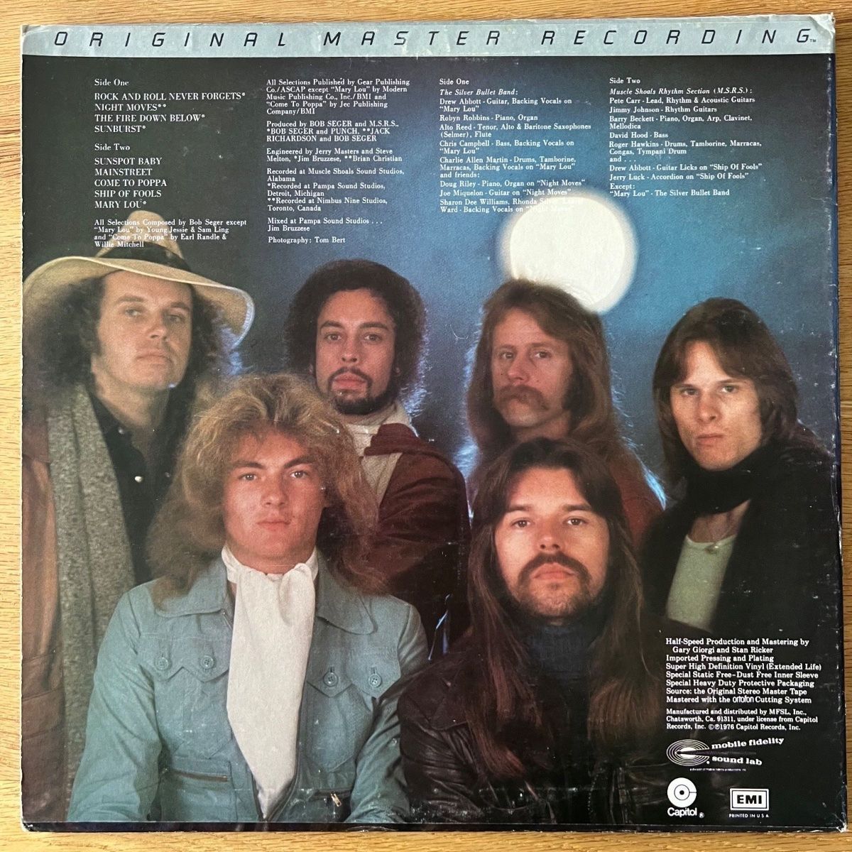 Bob Seger - Night Moves / Audiophile MFSL - US 1980 (Gebraucht) in Gais ...