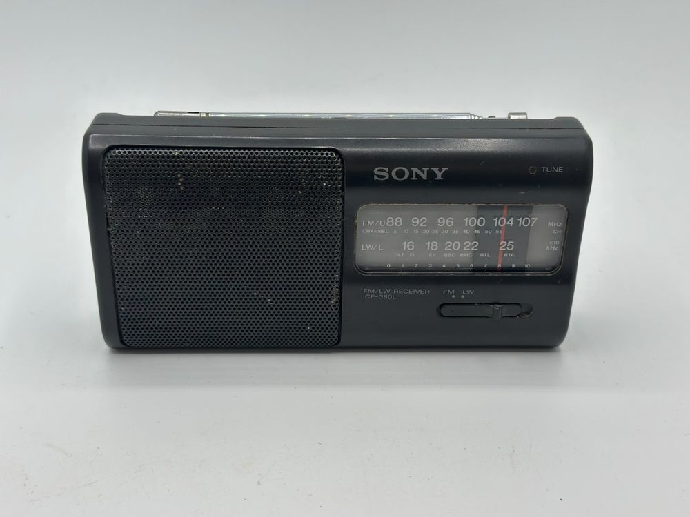 RADIO Vintage 1991 ! Sony ICF-380L +Test OK ! Transistor (Gebraucht) in ...