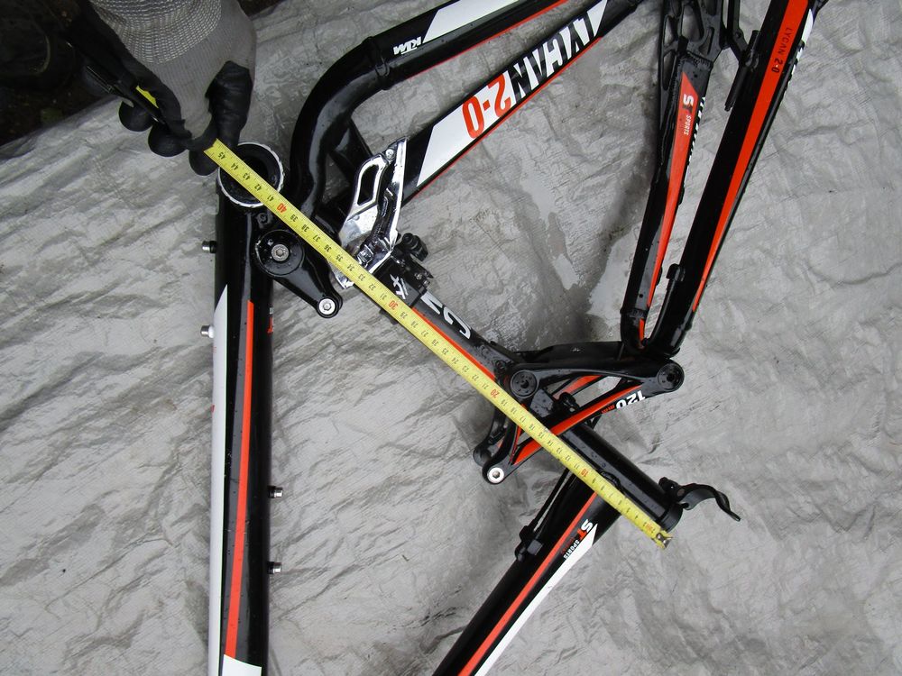 schöner KTM Alu MTB Fully Rahmen 26" Gr M bis 177cm 3230g (Gebraucht) in Ottikon für CHF 60 ...