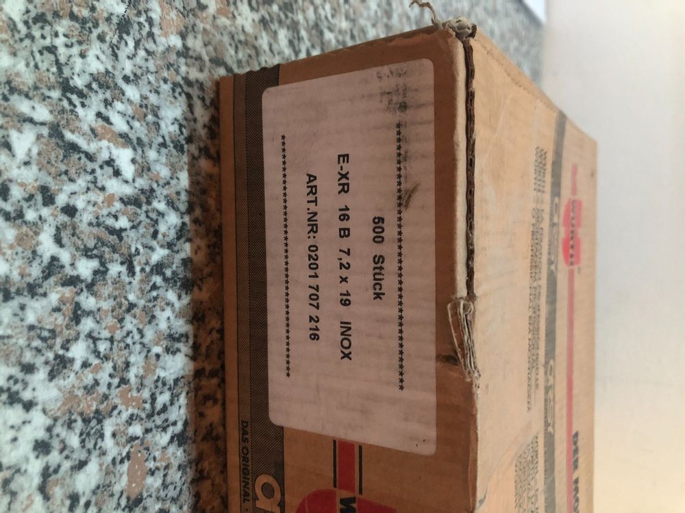 Originalverpackte Spenglerschrauben Würth E-XR 16 B INOX (Neu (gemäss ...