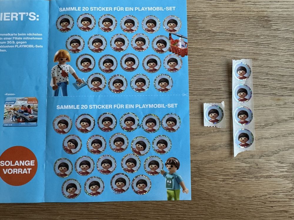 Playmobil Mania Migros Sticker Sammeln (Neu (gemäss Beschreibung)) in ...