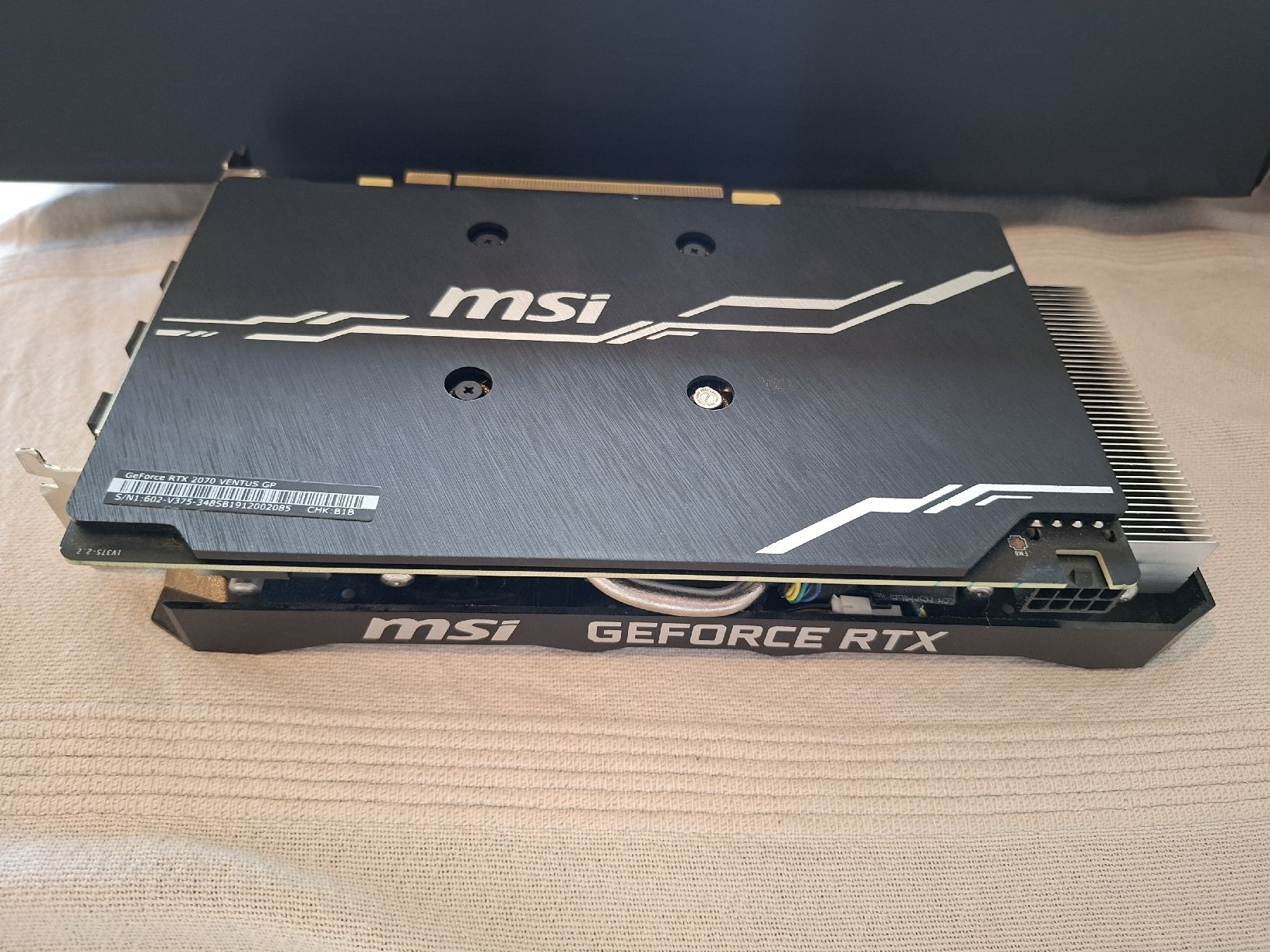 Carte graphique MSI GeForce RTX 2070 Ventus GP (D'occasion) à Châtel-St ...