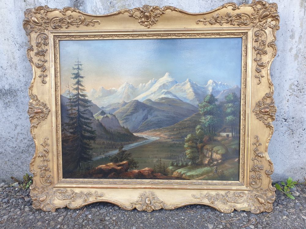 Gemäde antik | Kaufen auf Ricardo