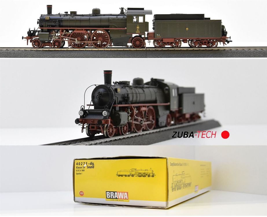 Brawa 40273 Dampflok S9 K.P.E.V H0 WS (Gebraucht) in St. Gallen für CHF ...