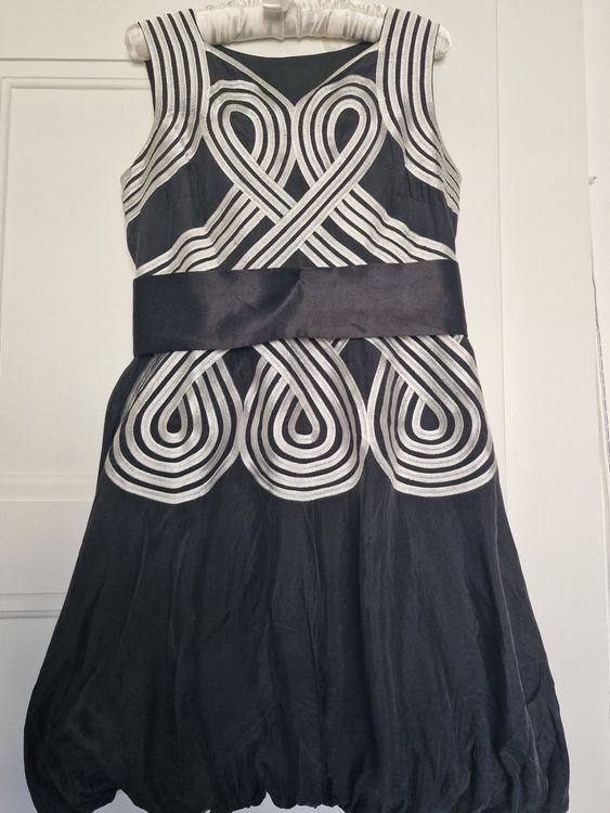 Robe de soirée noire élégante 100% soie, taille S (D'occasion) à Pully pour CHF 49 – avec ...