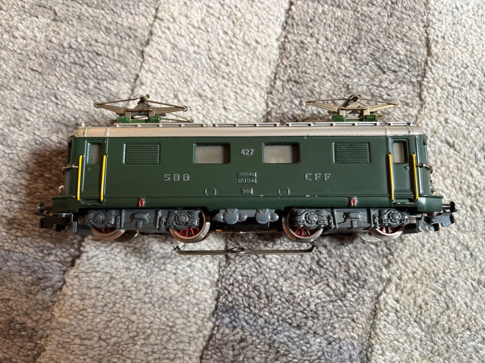 Märklin RET 800 / 3014 SBB 427 Re 4/4 E-lok gelbe Stangen | Kaufen auf Ricardo