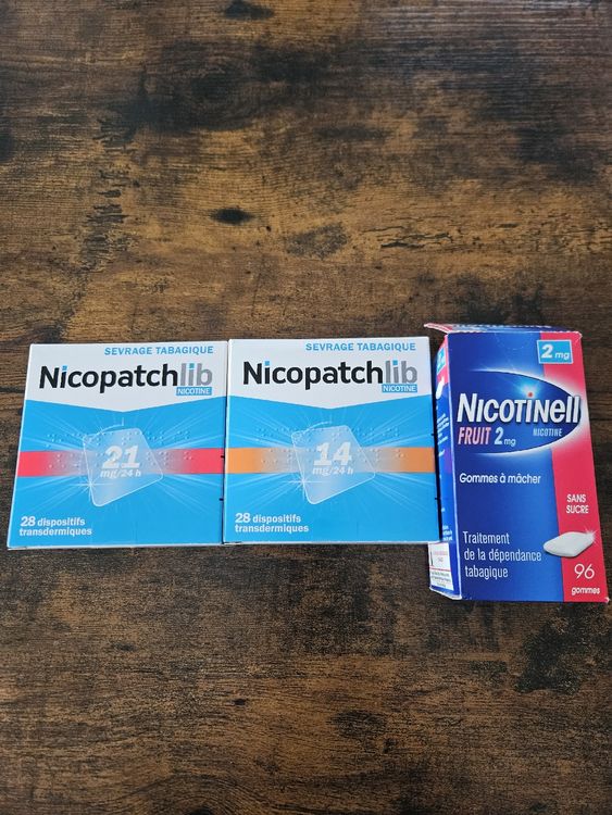 Nikotinpflaster/ Kaugummi Rauchfrei (Neu (gemäss Beschreibung)) in ...