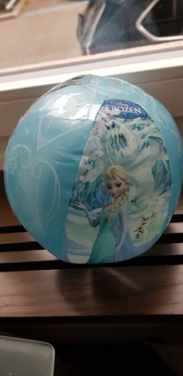 Elsa Frozen Ball zum aufpumpen. Wasserball | Kaufen auf Ricardo