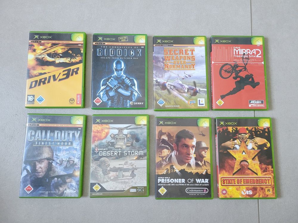 8x XBox Classic Games | Kaufen auf Ricardo