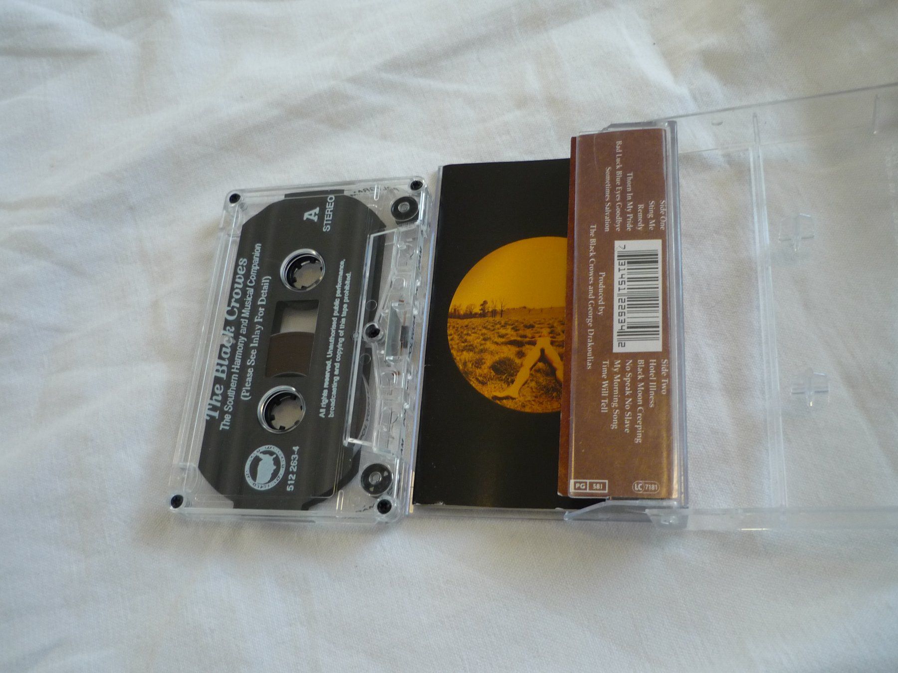 Rare Musikkassette - The Black Crowes - 70s 80er Rock Metal (Gebraucht ...