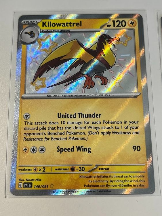 Pokemon karte Shiny-Kilowattrel (Gebraucht) in Triesen für CHF 2.9 ...