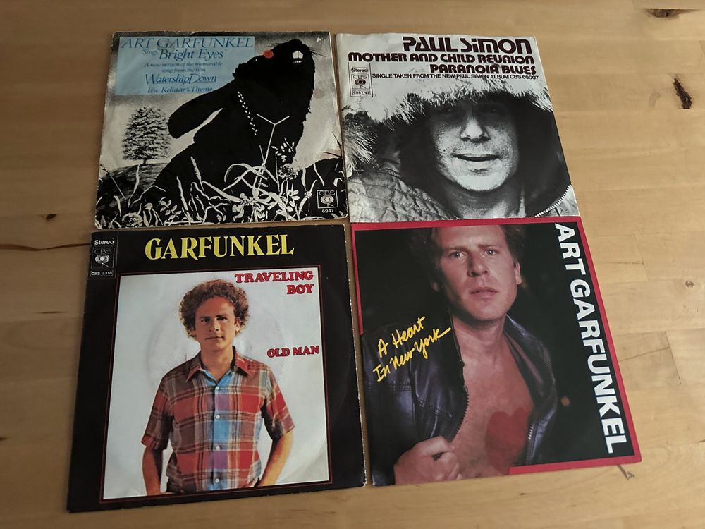 SIMON & GARFUNKEL ART PAUL tolle Singles Kult Top Hits (Gebraucht) in ...