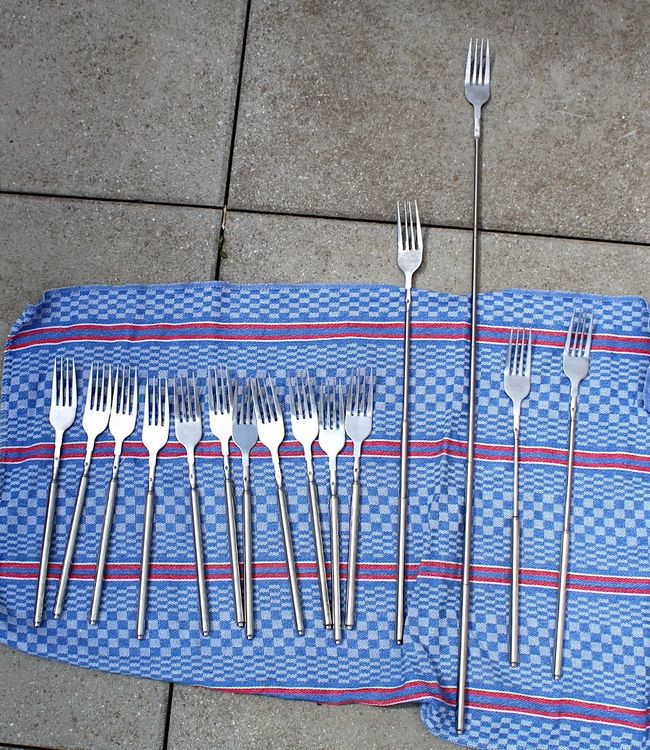 Neu, Teleskop Gabeln - Fonduegabel (Gebraucht) in Locarno für CHF 40 ...