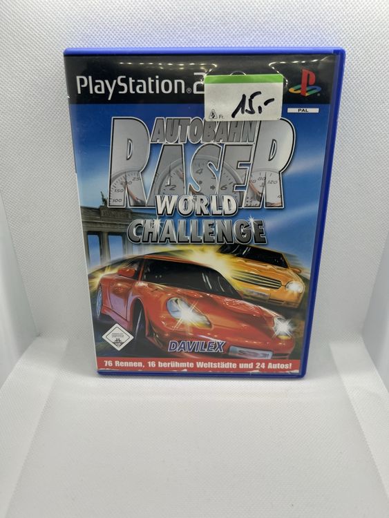 Autobahn Raser World Challenge PS2 Rennspiel Klassiker (Gebraucht) in ...