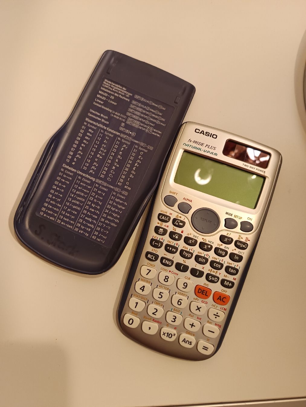 Casio fx-991DE PLUS Rechner - guter Zustand für die Schule! (Gebraucht ...