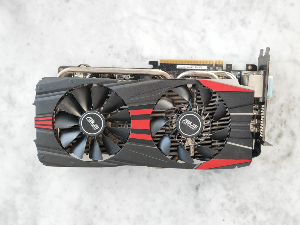 ASUS Radeon R9 280 DirectCU II (3 GB) Grafikkarte (Gebraucht) in ...