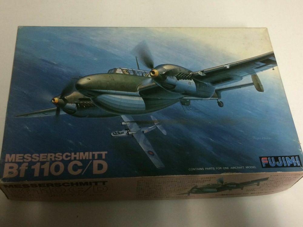 plastic model kit scale 1 : 48 FUJIMI Q2-1000 MESSERSCHMITT (Neu und ...