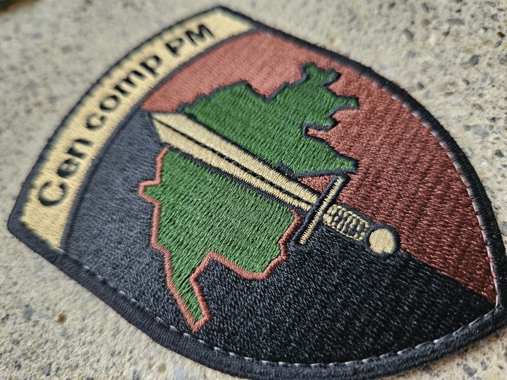 Badge Militärpolizei Cen Comp PM mit klett *** (Neu und ...