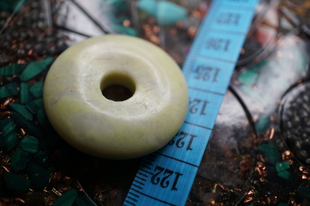Pi Jade Nephrit Donut Pi Scheibe TOPSTONE (Neu und originalverpackt) in Eschenbach SG für CHF 1 ...