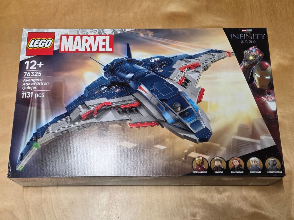 LEGO Marvel 76325 Avengers: Age of Ultron Quinjet (Neu und ...
