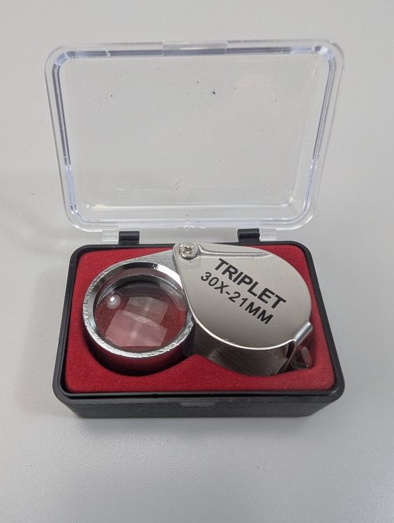 Juwelier Lupe / Uhrmacherlupe, 30x, inkl. Box (Gebraucht) in Wauwil für ...