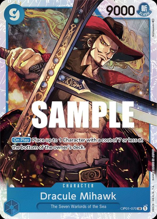 One Piece TCG - OP01-070 Dracule Mihawk EN (Neu (gemäss Beschreibung)) in Adliswil für CHF 7.5 ...
