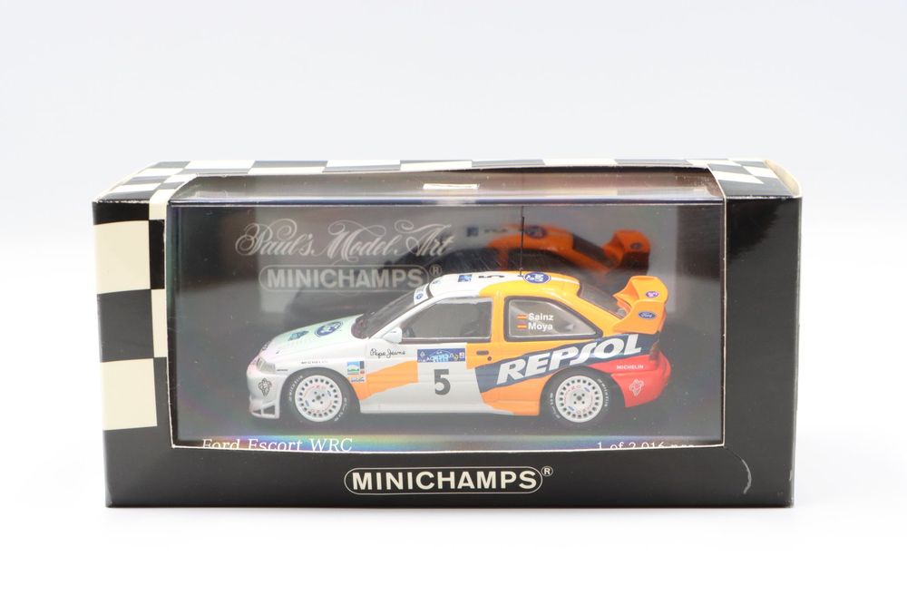 Ford Escort WRC Winner Rally Acropolis 1997 1:43 Minichamps (Neu und ...