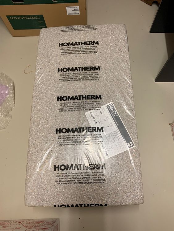 8 Dämmmatten Homatherm flexCL 40mm (Neu und originalverpackt) in Root ...