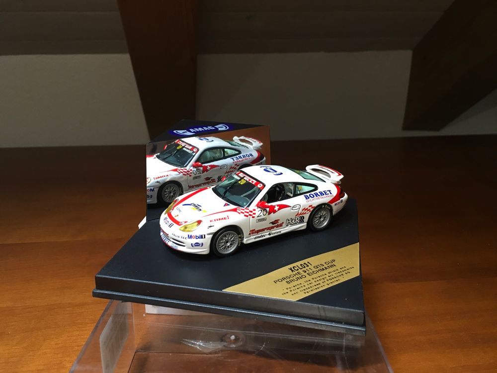 Porsche 911 GT3 Cup B. Eichmann CH-Fahrer 1/43 no Minichamps (Neu ...