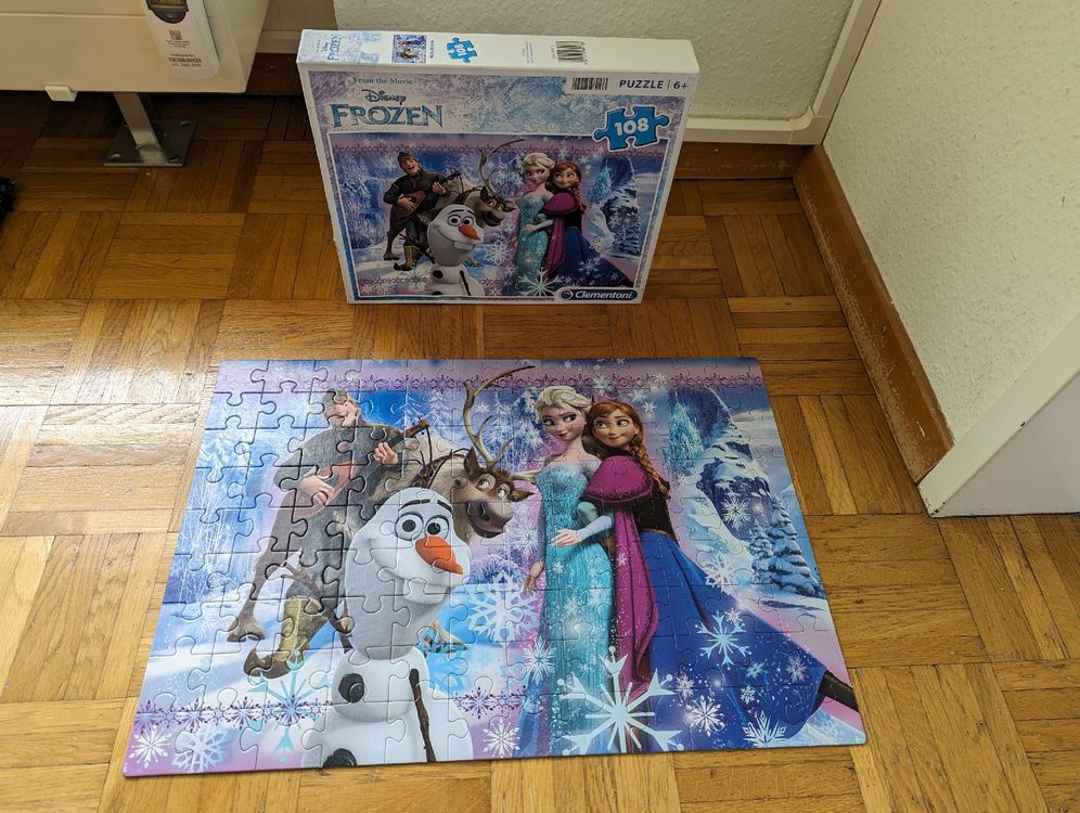 Frozen Puzzle 108 teilig Alter 6+ (Gebraucht) in Lengnau AG für CHF 3 ...